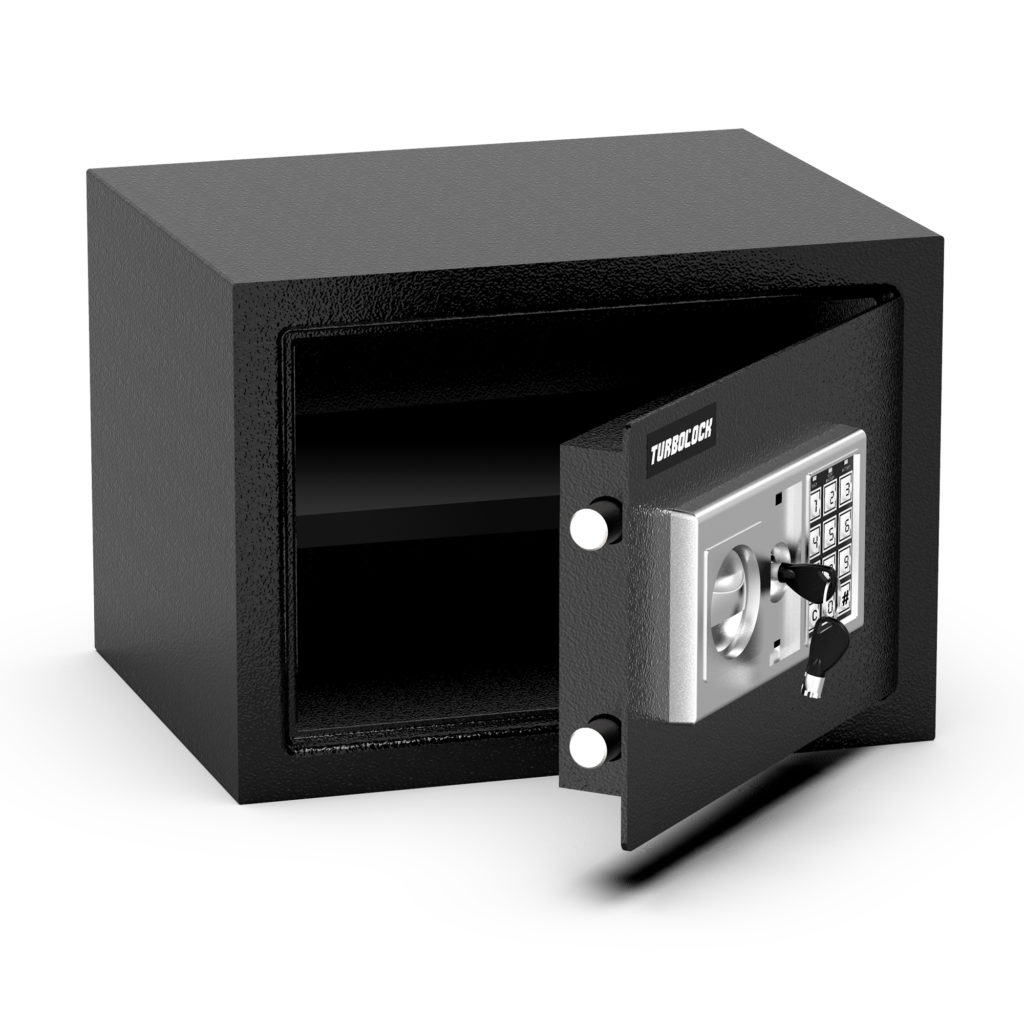 TurboSAFE WiFi Smart Safe with Monitoring App & Tamper Alerts | 0.75-Ft ...