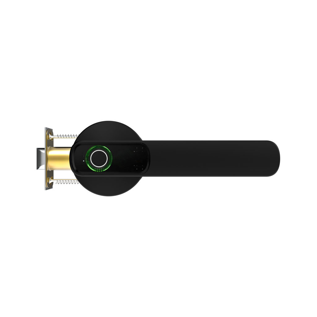 App-Ready Fingerprint Door Lock with Bluetooth & 360-Sensor | Share ...