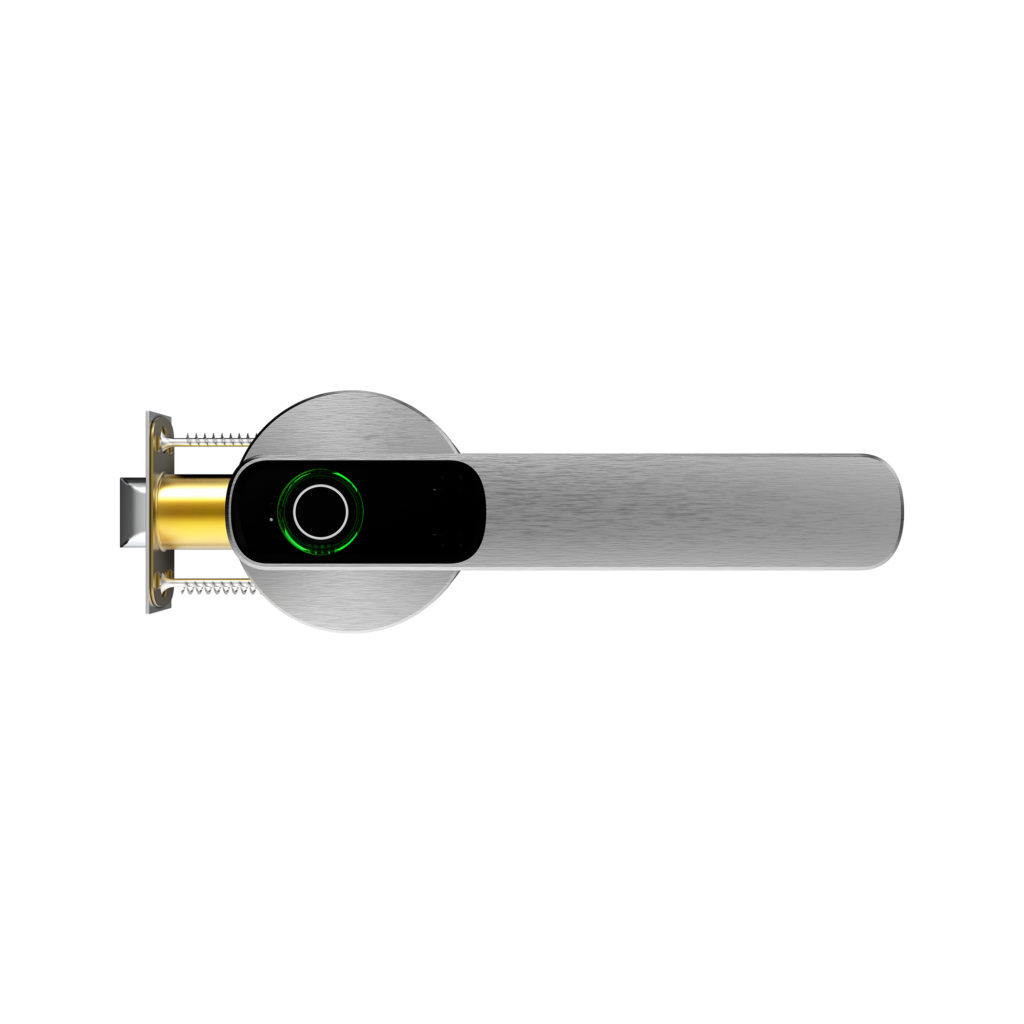 App-Ready Fingerprint Door Lock with Bluetooth & 360-Sensor | Share ...